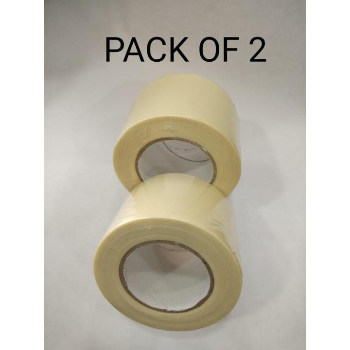 Pack of 2 & Pack 1 Pvc Tape 2" 15 Meter Insulation Tape 2 inch Tape ...