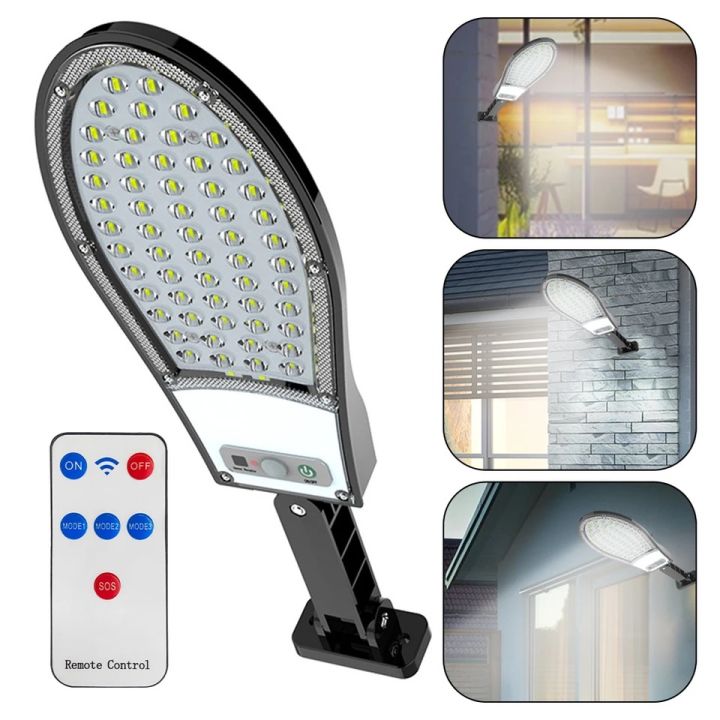 NEW 48 COB LEDS Solar Power Led Street Lighting System Outdoor ...