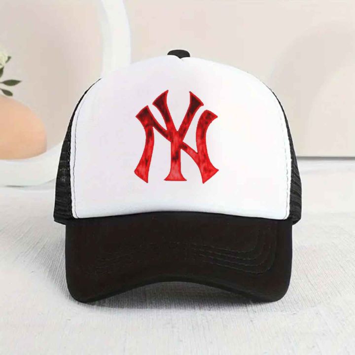 New York Premium Cap Premium Snapback Netted Trucker Hat Adjustable Fit ...