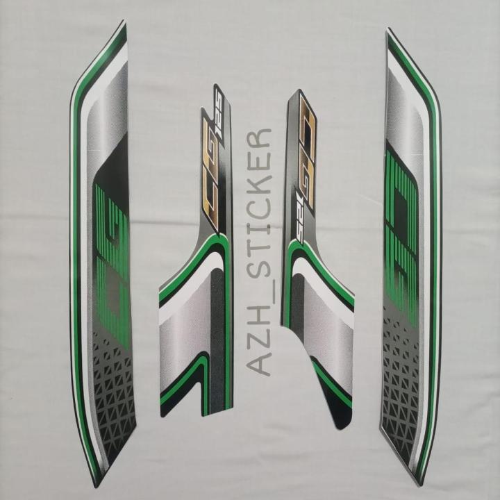 2023 ModeL Tanki Tapa Sticker SPECIAL EDITION BLACK (HONDA CG_125 ...