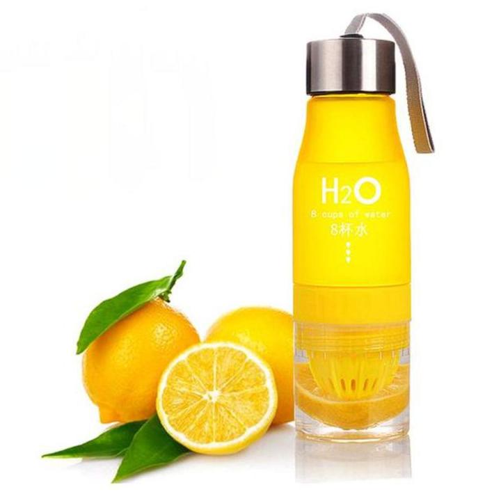 650ML H2O Creative Fruit Juice Infuser Water Bottle | Daraz.pk