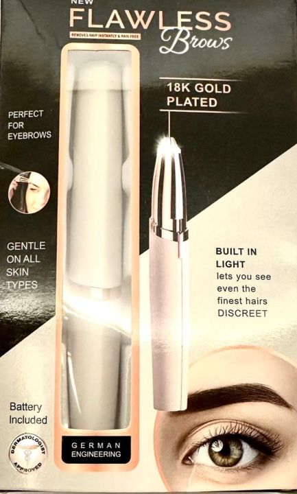 Ladies Eye Brow Flow less portable machine in 18 k New edition imported ...