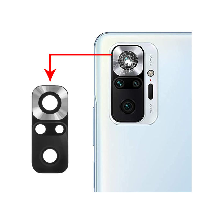 Xiaomi Redmi Note 10 Camera Glass Replacement Rear Back Camera Lens For ...