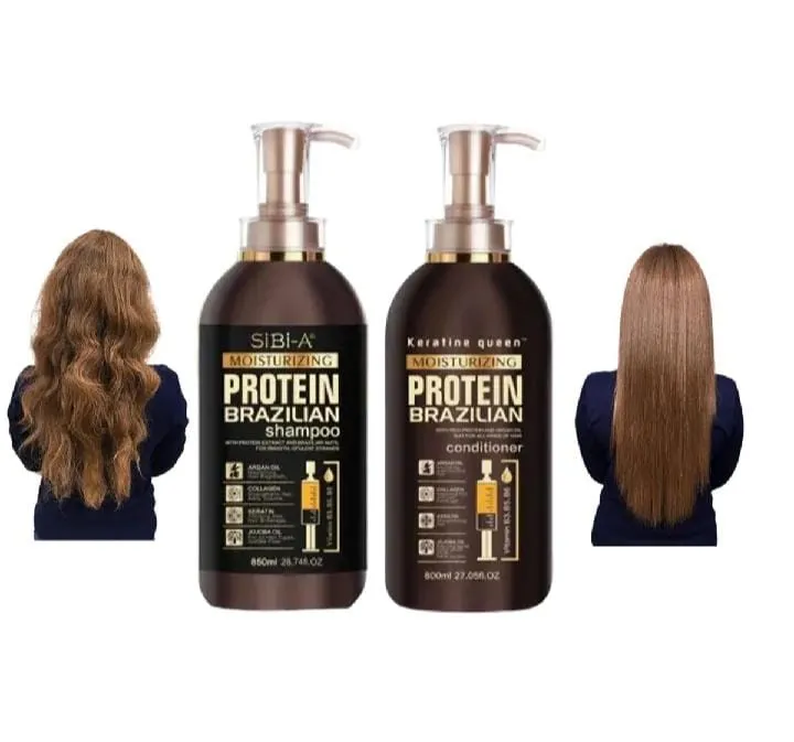 Keratin Queen Brazilian Protein Hair Straightening Shampoo and ...