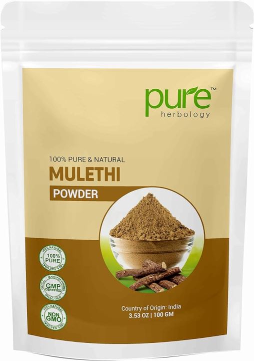 Pure & Natural Mulethi Powder 100 gm | Daraz.pk