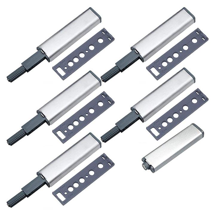 BRADOO-Push Latches for Cabinets 6 Pack Push to Open Cabinet Hardware ...