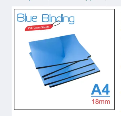 Binding Sheets, Binding Sheets for Books, 100 Pcs Binding Sheet, A4 ...