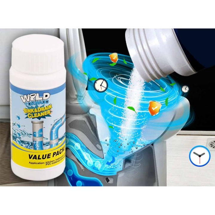 Advanced Pipeline Clog Dissolver Powder – Drain Cleaning Foaming ...