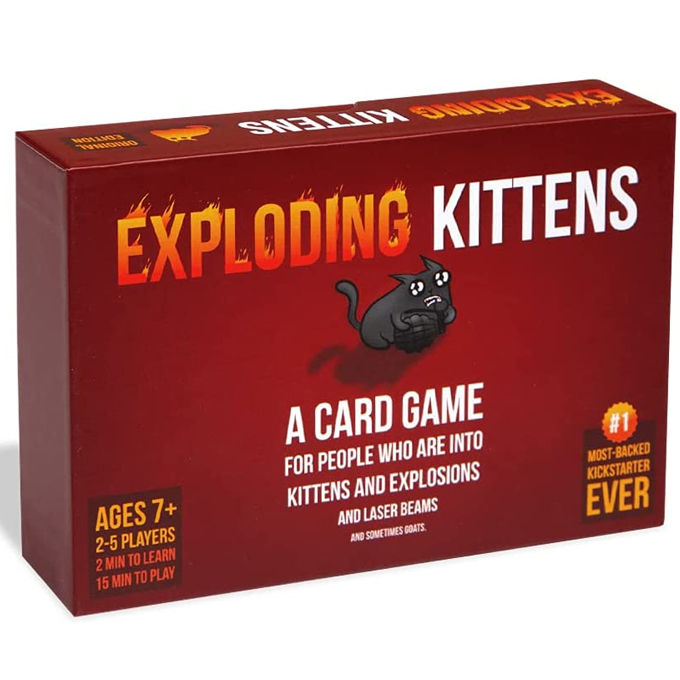 Exploding Kitten English Version Cards Game For Kids | Daraz.pk