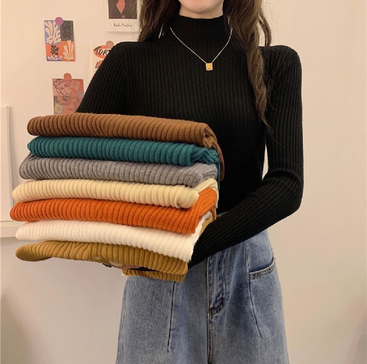 Women High Neck for Girls Turtle Neck for Ladies | Warm Ladies High ...