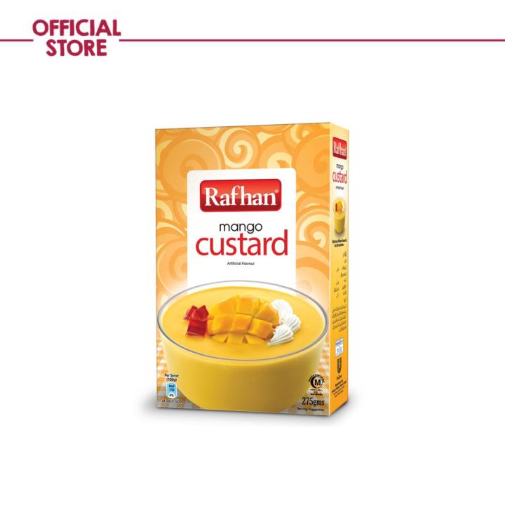 Rafhan Dessert Mango Custard - 275G | Daraz.pk