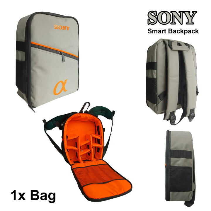 Sony Canon Nikon Smart Backpack For DSLR Cameras and Accessories | Daraz.pk