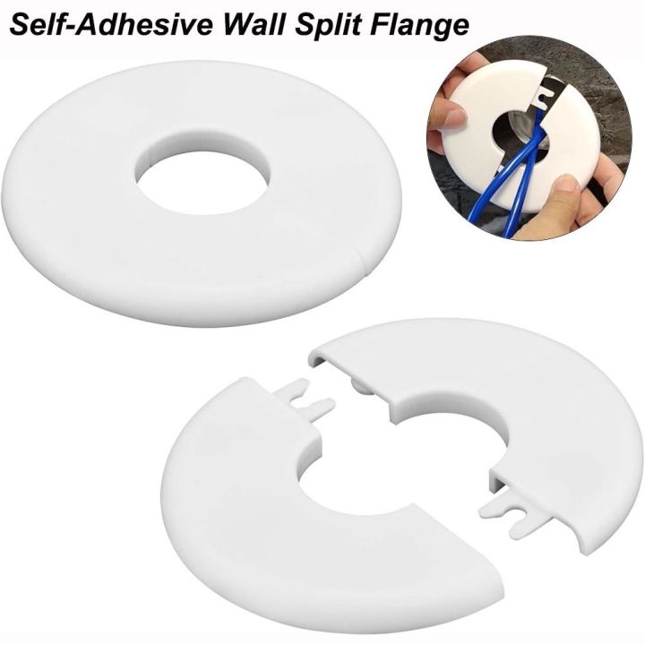 New Splittable Wall Hole Decorative Cover White Self-adhesive Wall ...