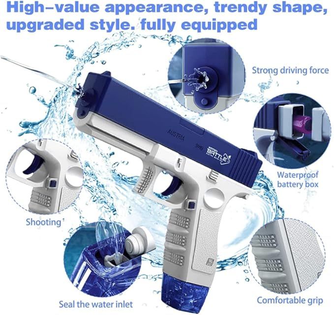 AVCXEC Electric Water Guns for Adults and Children, Automatic Water Gun ...