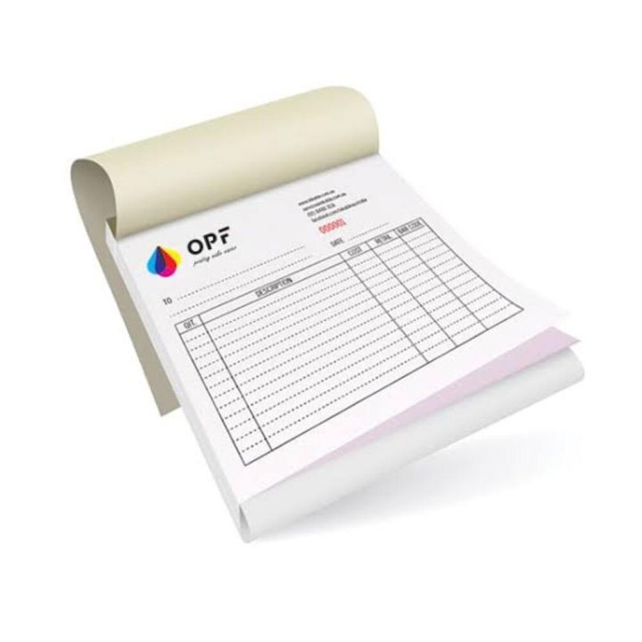 10 Bill Book A5, 4C (90gm Art Paper) | Daraz.pk