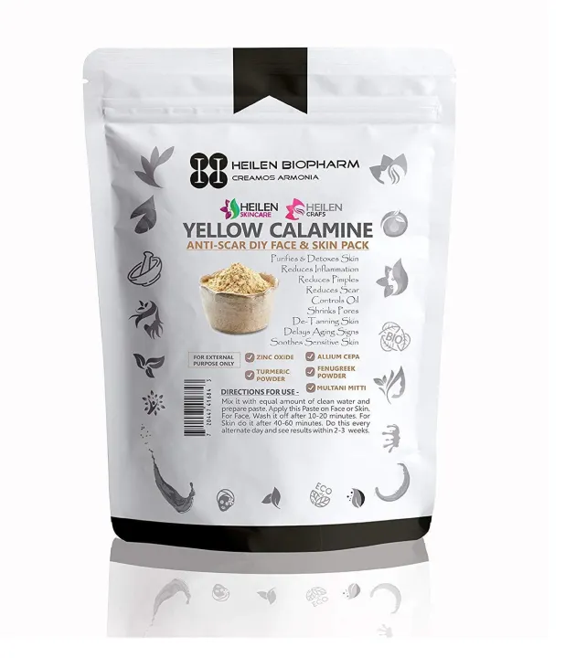Yellow Calamine Powder 100 g | Daraz.pk