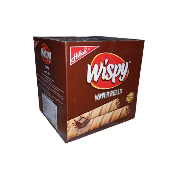 Wispy Wafer Rolls ( Chocolate ) 24Pec/Box | Daraz.pk
