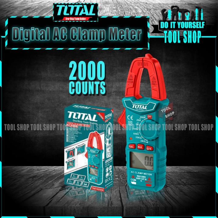 Total Original Digital AC Clamp Meter 2000 Counts *Tool Shop* | Daraz.pk