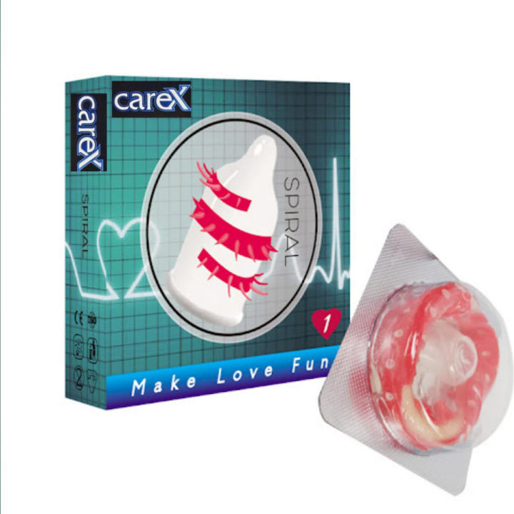 CAREX SPIRAL Condom Spike | Daraz.pk