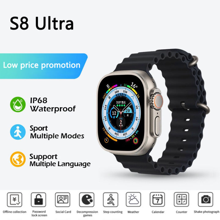 TOP【 24h Ship+Ready stock】COD FREE Shipping+ S8 Ultra Android GPS WiFi ...