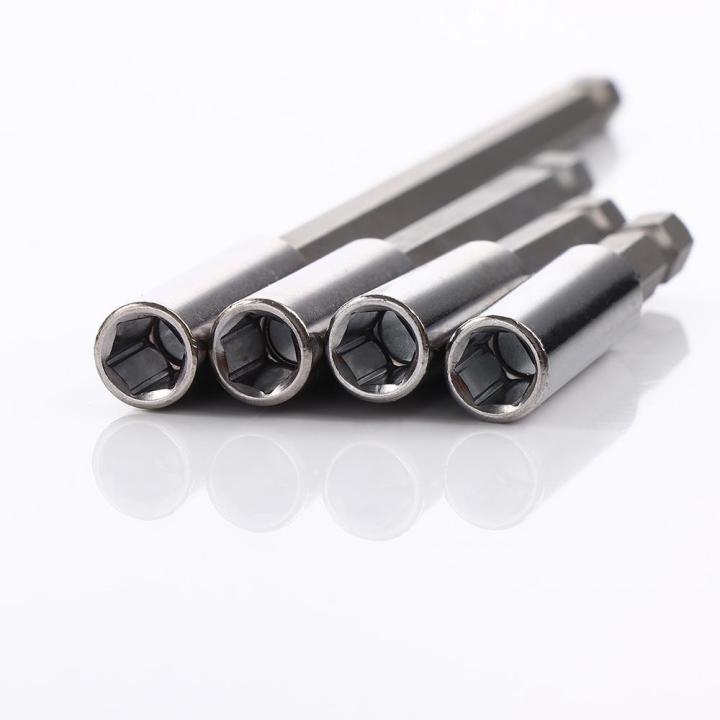 /4" Connect Screwdriver Extension For Screw Bit Drill Bit Holder Rod ...