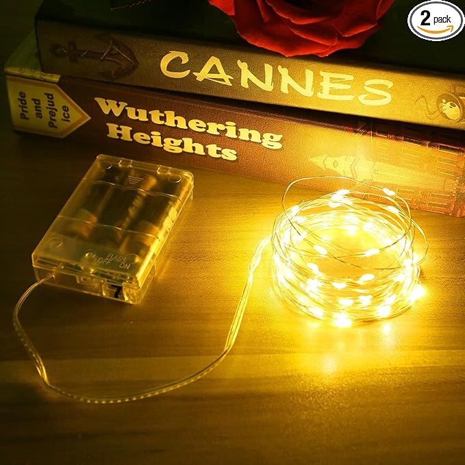 10Ft 30LEDs Chilli Milli Mini Fairy Lights Battery Operated - String ...