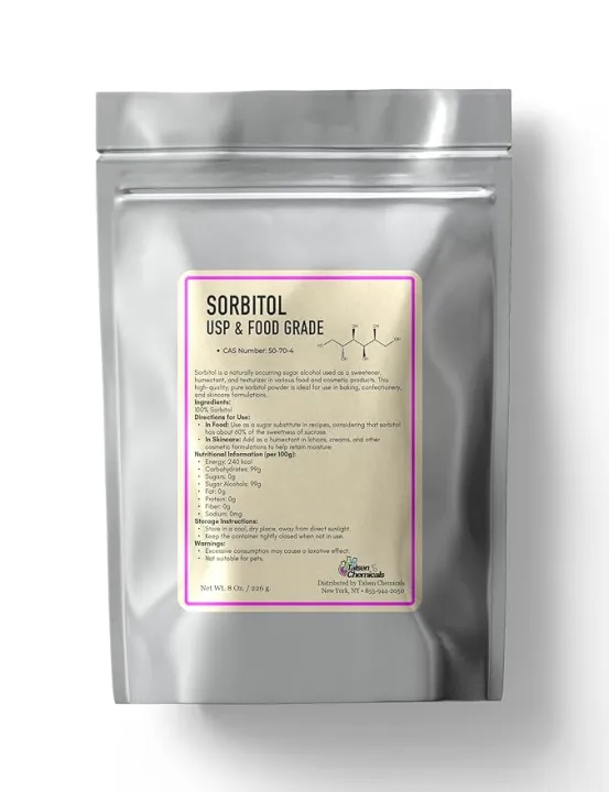 Pure Sorbitol Powder Food Grade - Powdered Sugar Substitute - Sorbitol ...