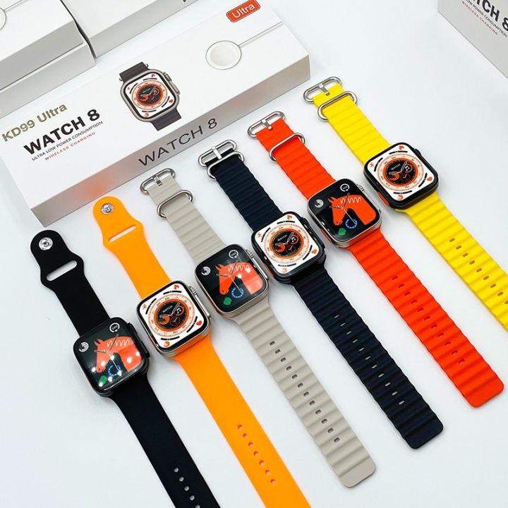 Smart Watch Body Temperature UltraUlt Series 8 NFC Smartwatch Wireless ...