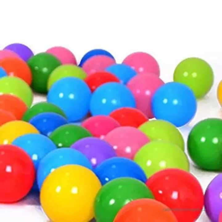 Pack of 50 Soft Plastic Balls - For Plastic Tents And Swimming Pools ...
