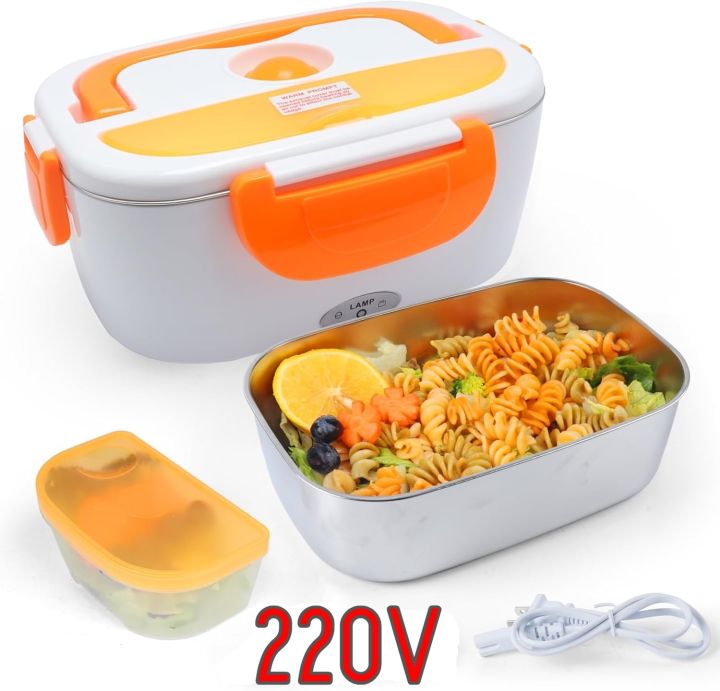 Electric Heating Lunch Box - Multicolor Bento Box, Portable Food Warmer ...