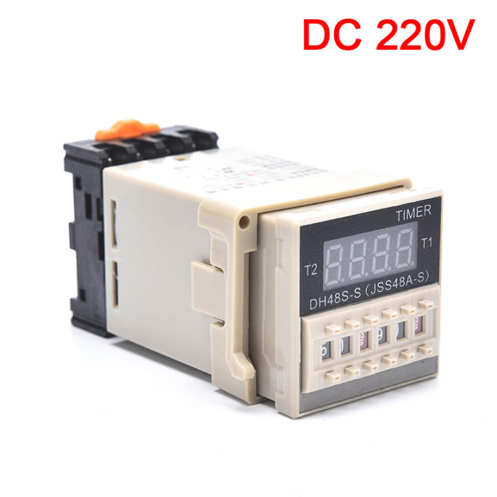 DH48S-S Repeat Cycle SPDT Programmable Timer Time Switch Relay with ... DH48S-S Repeat Cycle SPDT Programmable Timer Time Switch Relay with ...