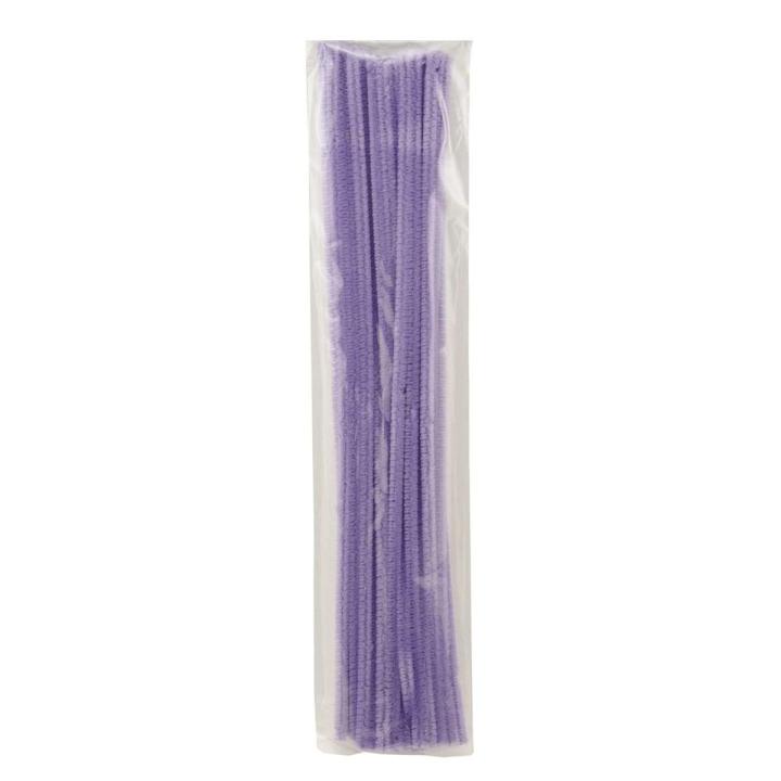 Pack of 50 - Light Purple Pipe Cleaner velvet Sticks | Daraz.pk