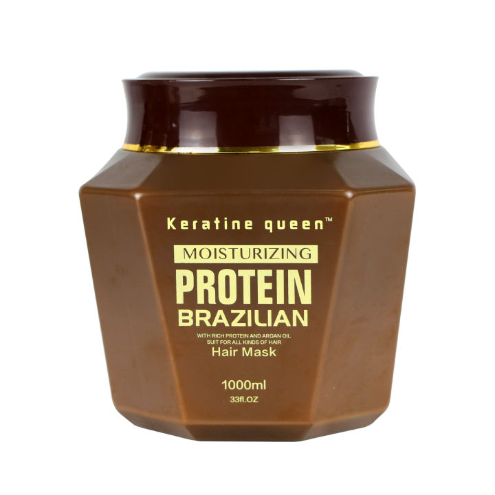Keratin Queen Protein Brazilian Hair Mask Straightening 1000kg | Daraz.pk