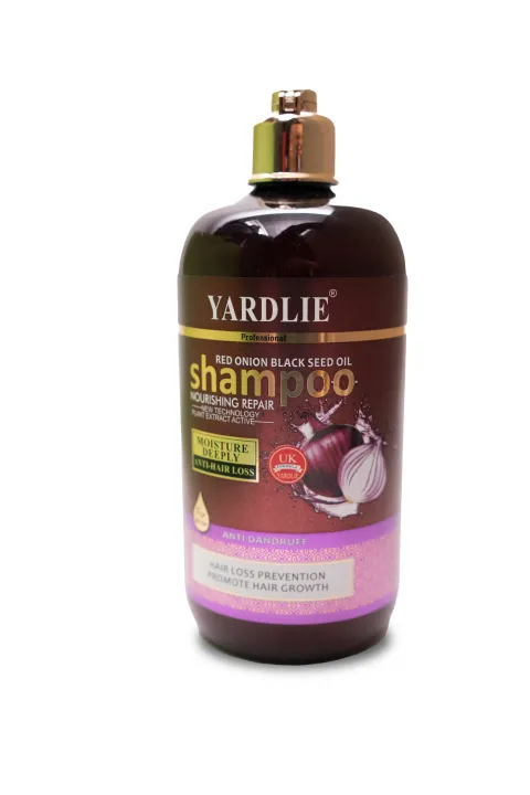 Yardlie Professional Red Onion Black Seed With Flower Aroma Shampoo ...