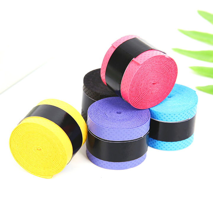 5pcs Anti Slip Racket Over Grip Roll Tennis Badminton Squash Handle ...