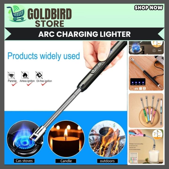 USB Rechargeable Arc Lighter Kit – Type C Electric Lighter with ...