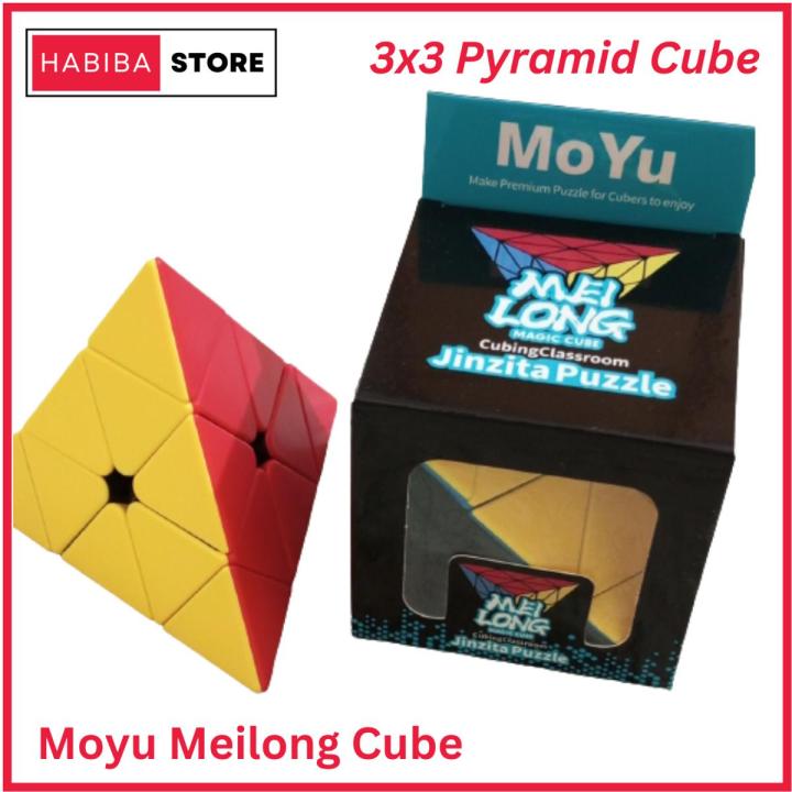 Original Moyu Meilong 3x3 Pyramid Cube Sticker less Best Quality Fast ...