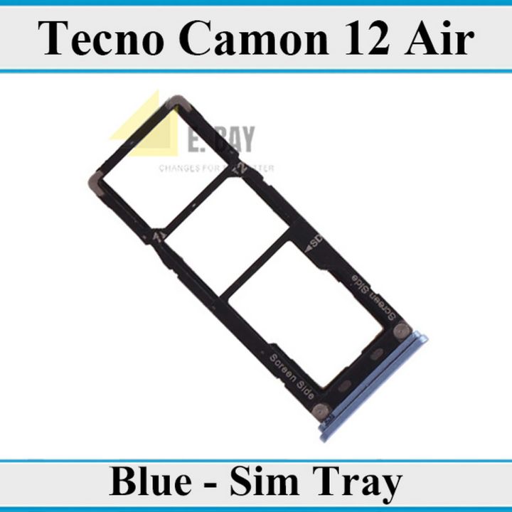 Tecno Camon 12 Air SIM Tray Sim Jacket Sim Slot Sim Door For Tecno ...