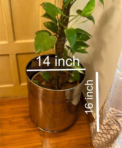 Stainless Steel magnetic and no magnetic Planters- SS Planter Plant ...