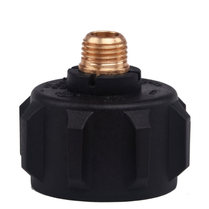 Gas Regulator Valve Fitting Adapter QCC1 Propane Adapter with Nut and 1 ...