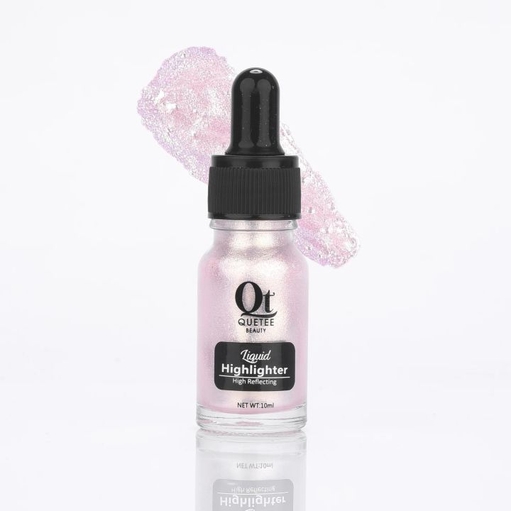 Liquid Highlighter Baby Pink Soft Shimmer Glow Blendable Illuminating ...