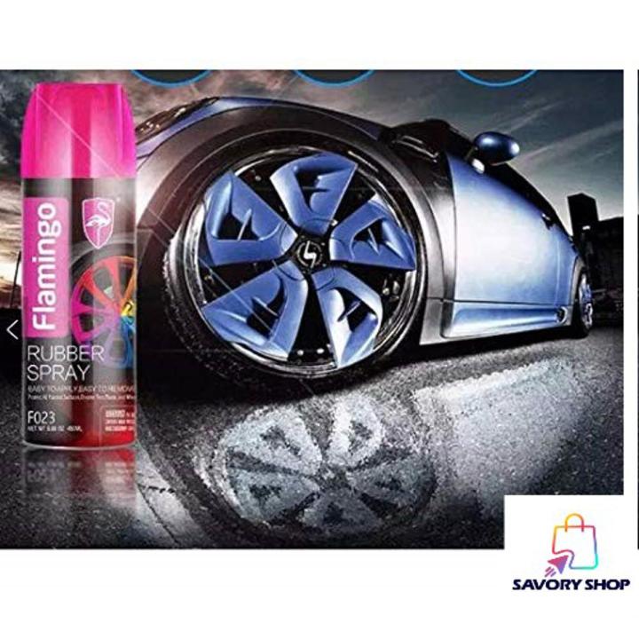 Flamingo Rubber Spray Paint - Black – 450 ml | Daraz.pk