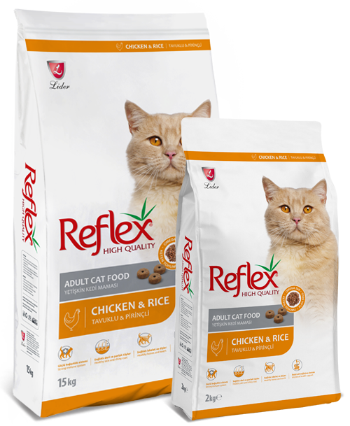 Reflex Chicken and Rice Adult Cat Food 15 Kg | Daraz.pk