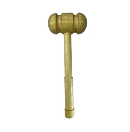 Cricket Bat Mallet – Double-Sided Wooden Hammer for Knocking & Bat ...
