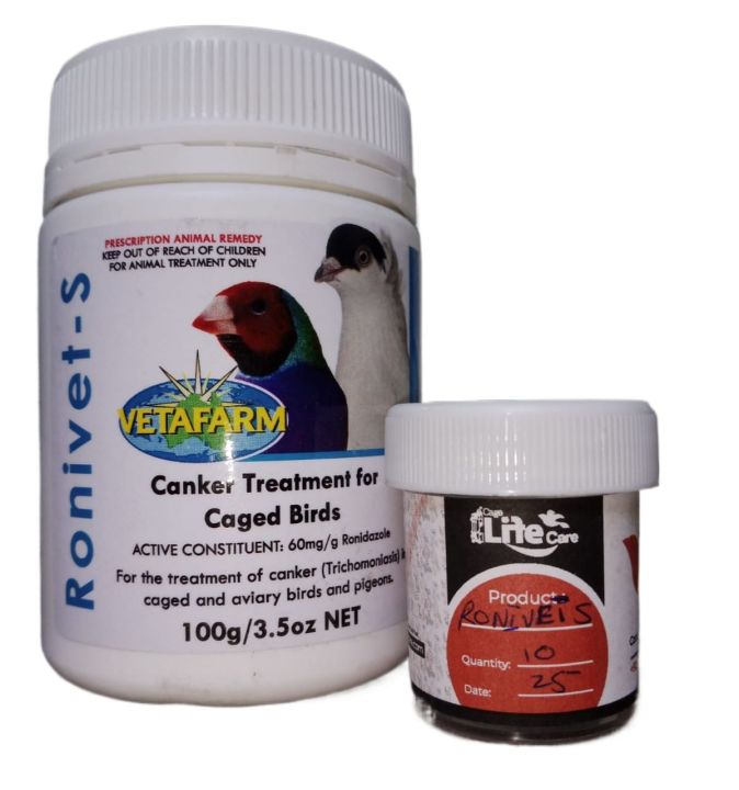 Ronivet S – Canker Treatment for Cage Birds ( VETAFRM Australia ) | Daraz.pk