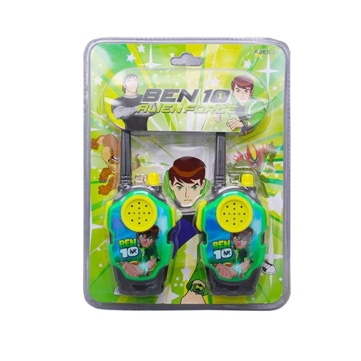 Ben 10 Kids' Walkie-Talkie Toy for Fun Communication Ben 10 Walkie ...
