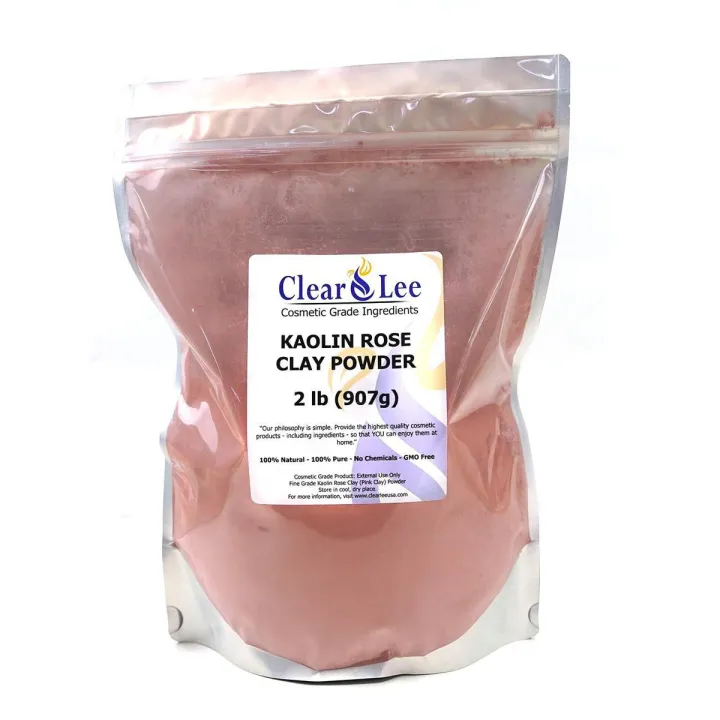 Kaolin Rose Pink Clay Cosmetic Grade Powder - 200 grams | Daraz.pk