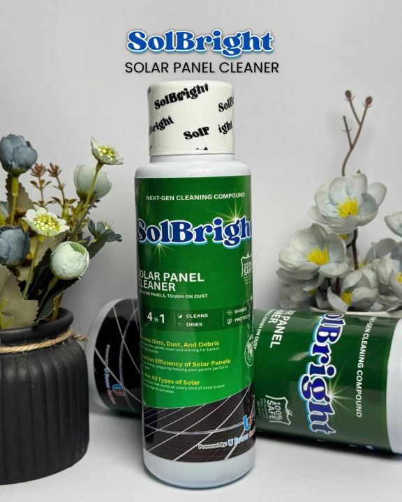 Rotak SolBright 4-in-1 PV Solar Panel & Window Cleaner | Spot-Free ...
