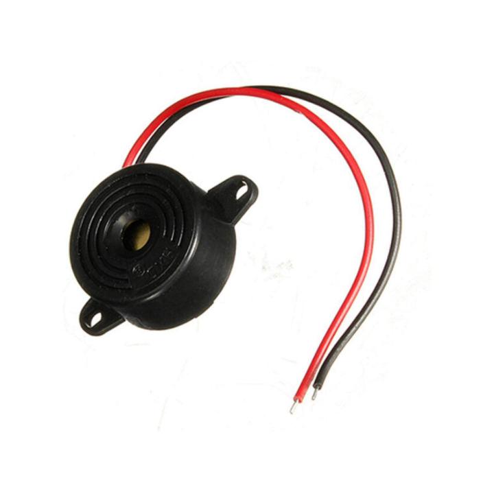 6-15V Piezo Electronic Tone Buzzer Alarm Continuous Sound Mounting Hole ...
