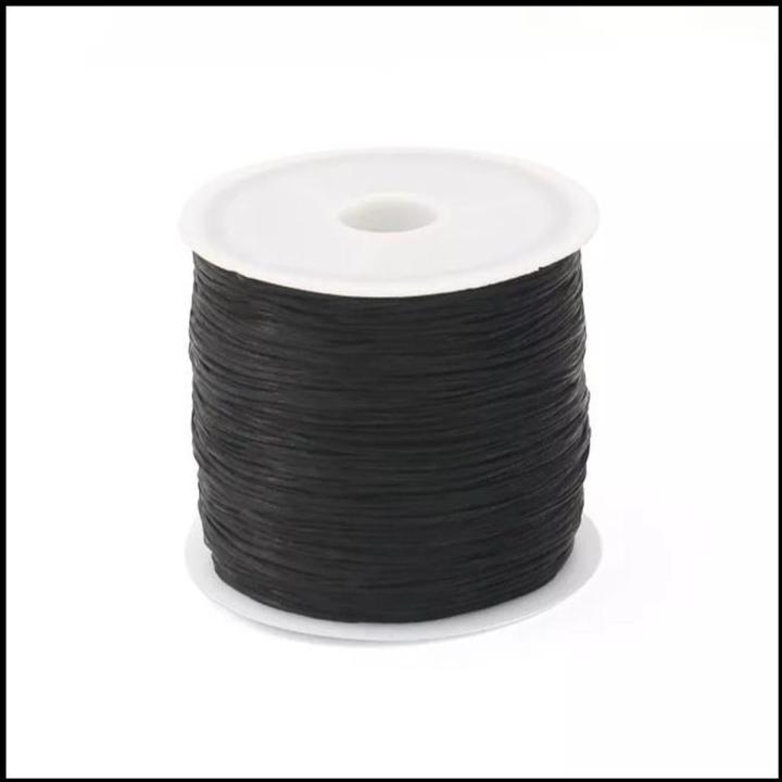 50M 0.7mm Strong Elastic Crystal Beading Cord Stretch Thread String ...